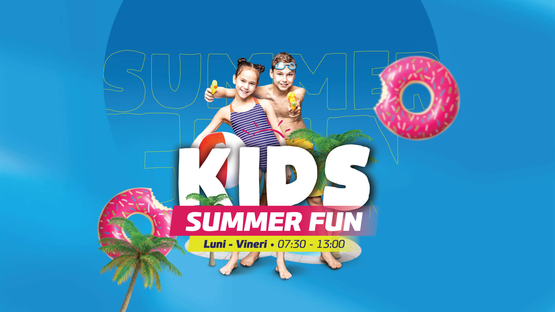 Oxygen Kids Summer Fun - Înscrie-ți copilul acum!